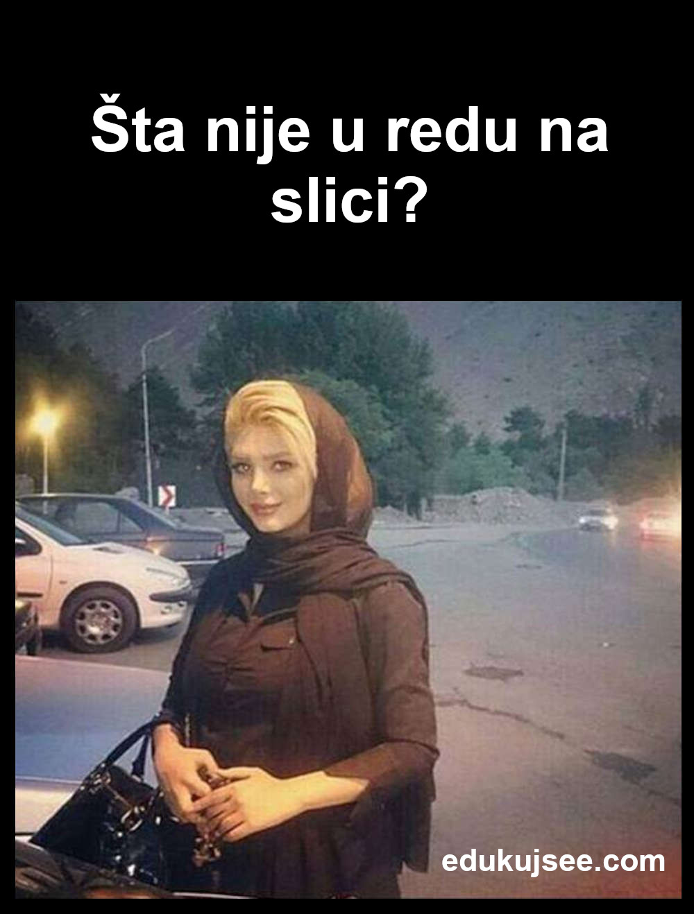 Šta nije u redu na slici?