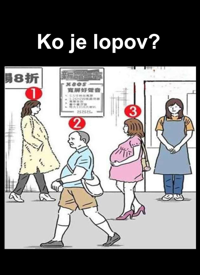 MOZGALICA: Ko je lopov?
